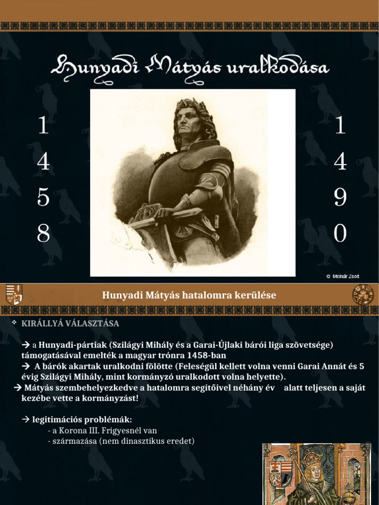 Hunyadi Mátyás Uralkodasa | PDF