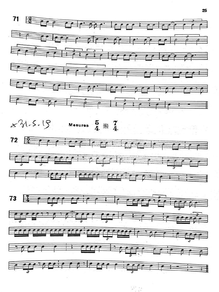 Solfeggio Ritmico N°3-4 | PDF