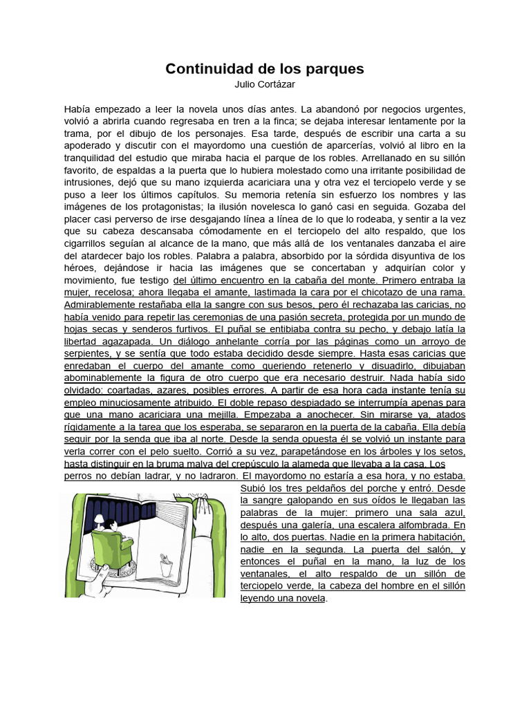 Continuidad de Los Parques - Lengua | PDF