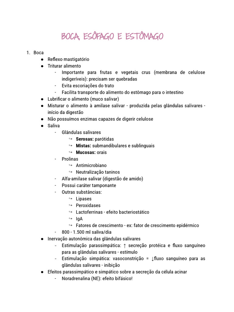 Reflexo Gastroileal e Digestão | PDF | Intestino delgado | Trato ...