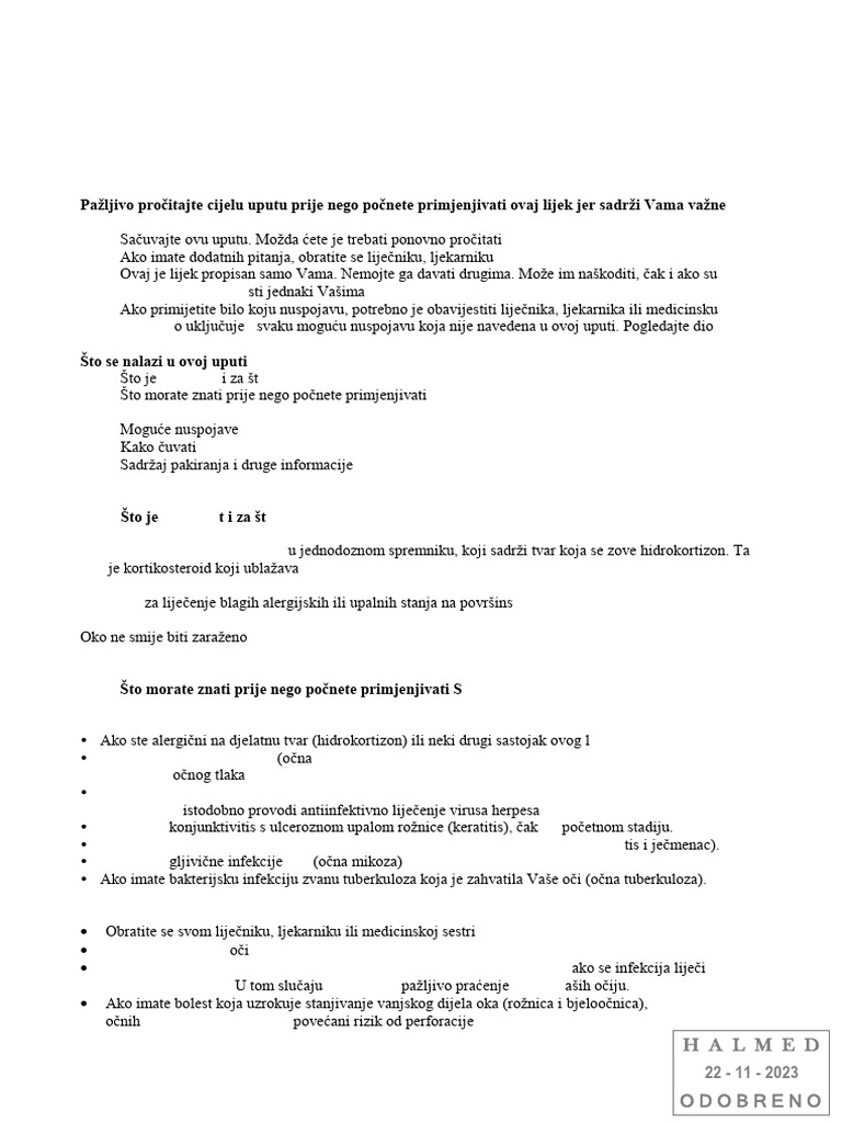Softacort PIL | PDF