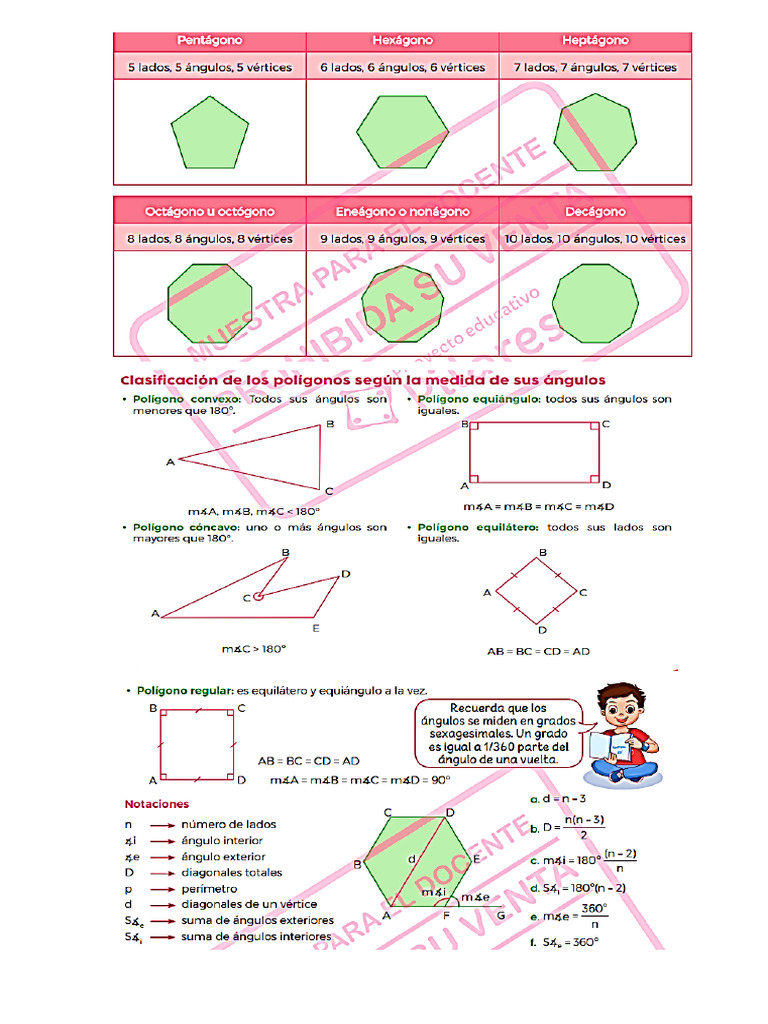 POLIGONOS EJERCICIOS | PDF