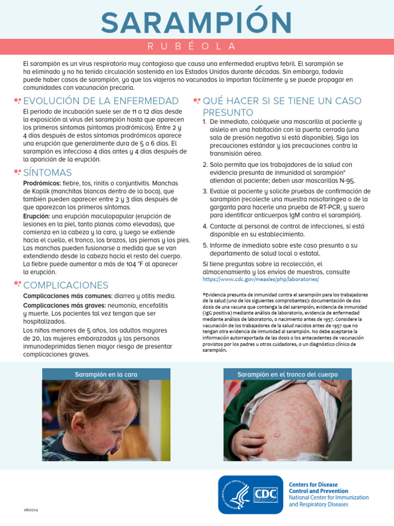 Clinical-Diagnosis Sarampión | PDF | Sarampión | Enfermedades animales