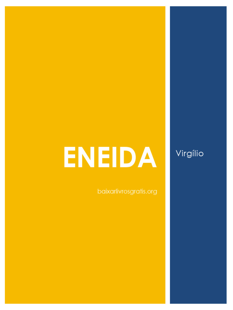 VIRGÍLIO - Eneida | PDF | Eneida