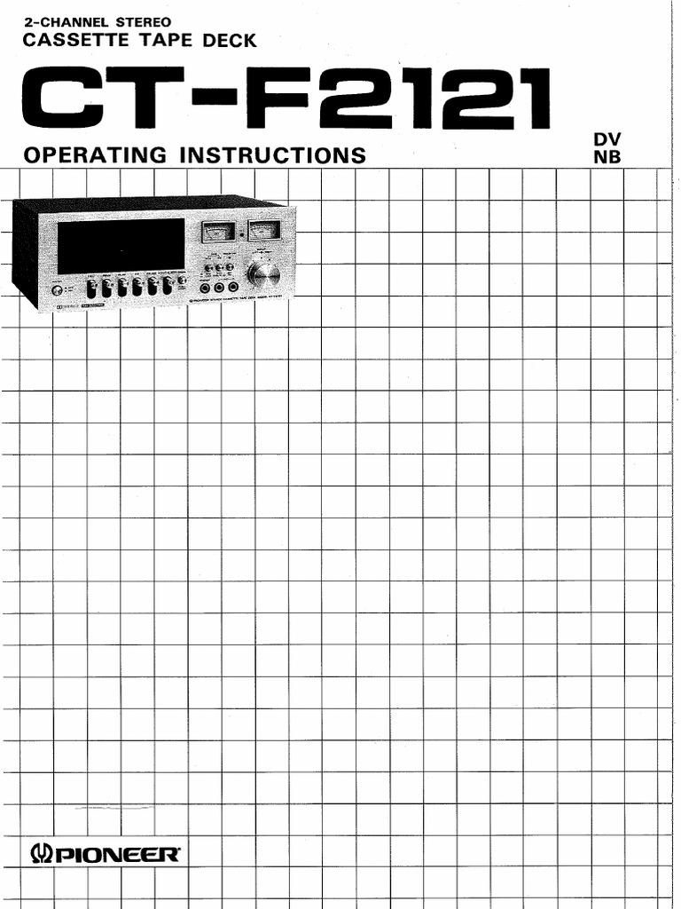CT-F2121 Operating Notice | PDF