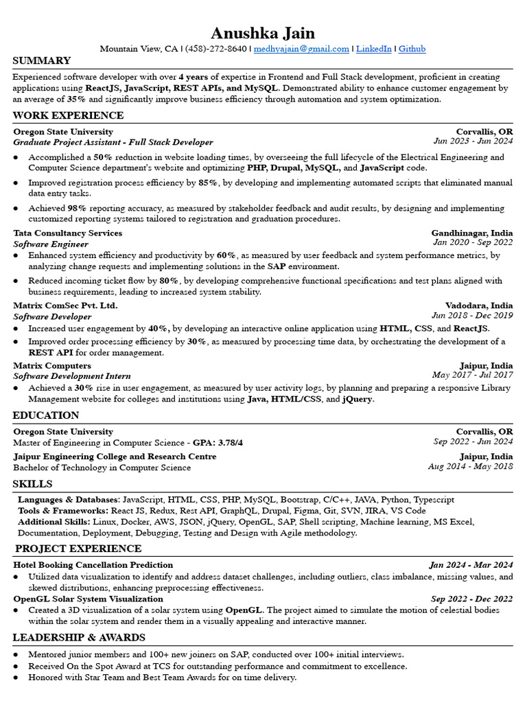 Anushka Jain - Frontend PDF | PDF | My Sql | Java Script