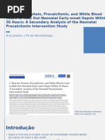 Score Hematológico de Rodwell para Sepse Neonatal | PDF | Imunologia ...