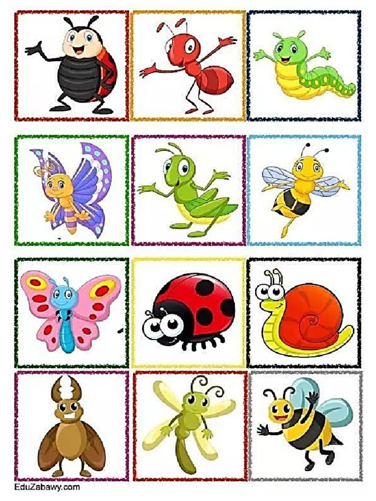 Loteria de Insectos | PDF