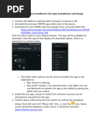 User Manual For SNSPA Mobile Application - English Version | PDF | Qr ...