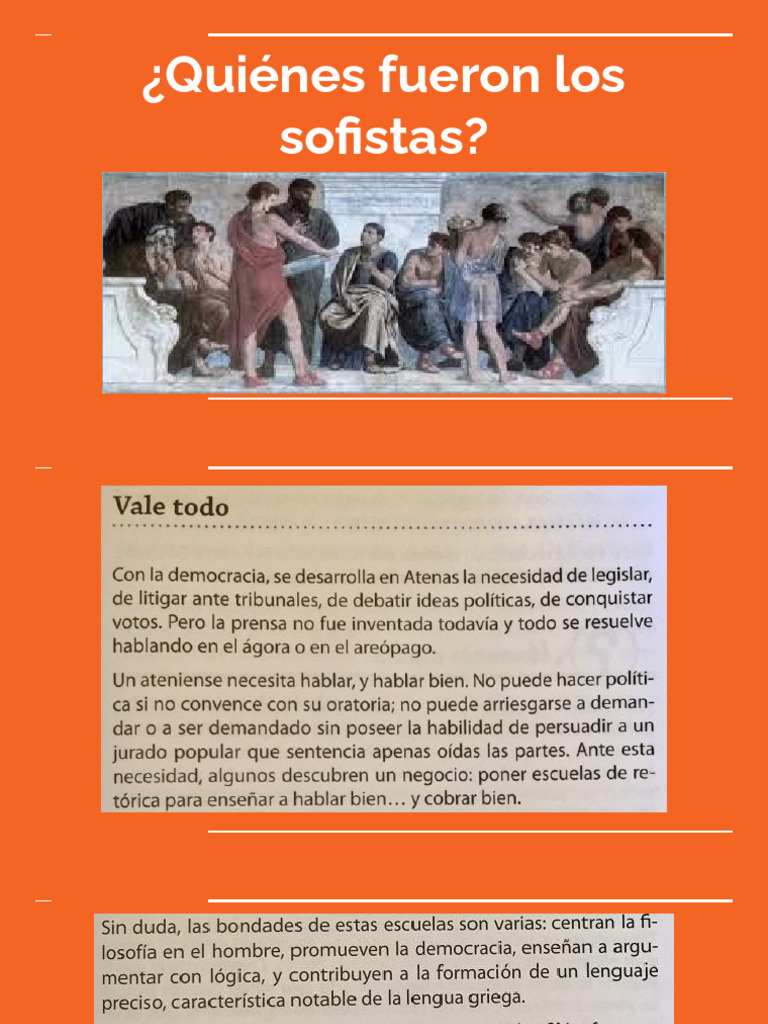 Los Sofistas | PDF | Relativismo | Moralidad