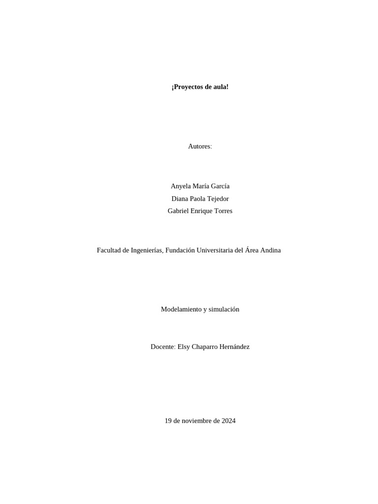 Modelamiento Eje 4 | PDF | Simulación