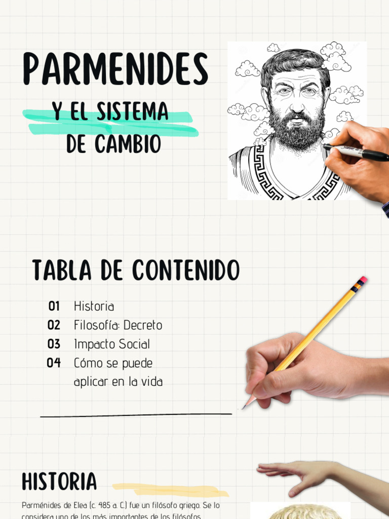 Filosofía de Parménides: El Ser y Cambio | PDF