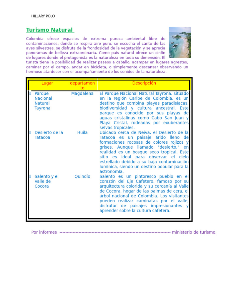 tablas.doc | PDF | Ciencias de la Tierra | Geografía Física