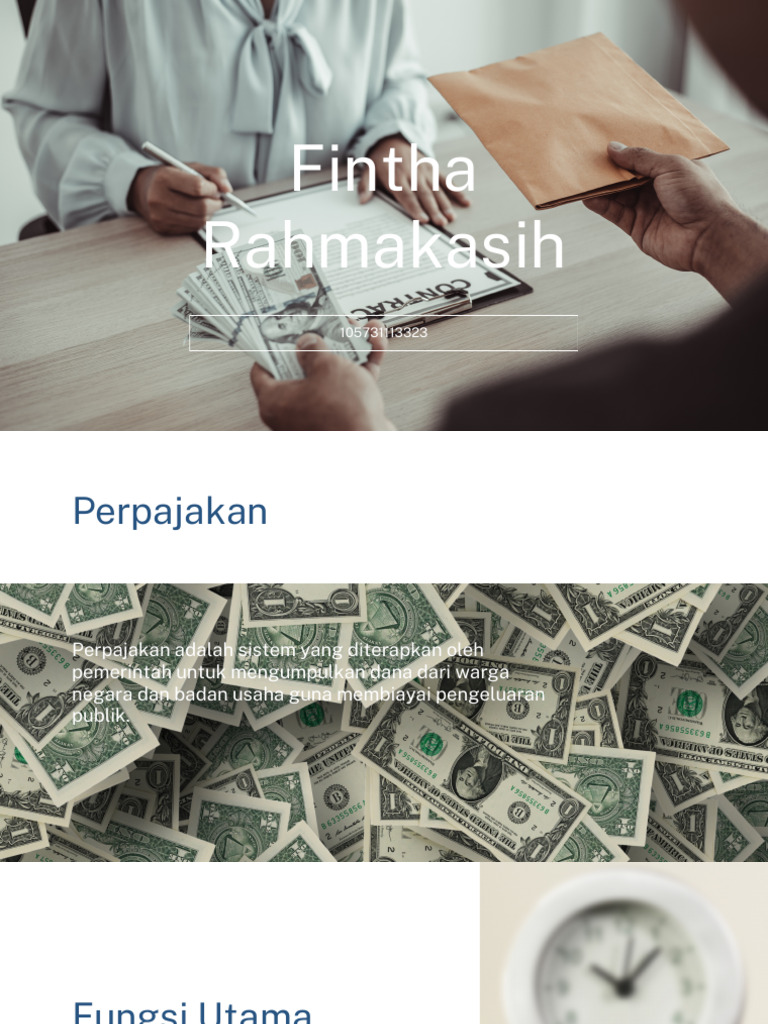 Pemahaman Dasar Perpajakan di Indonesia | PDF