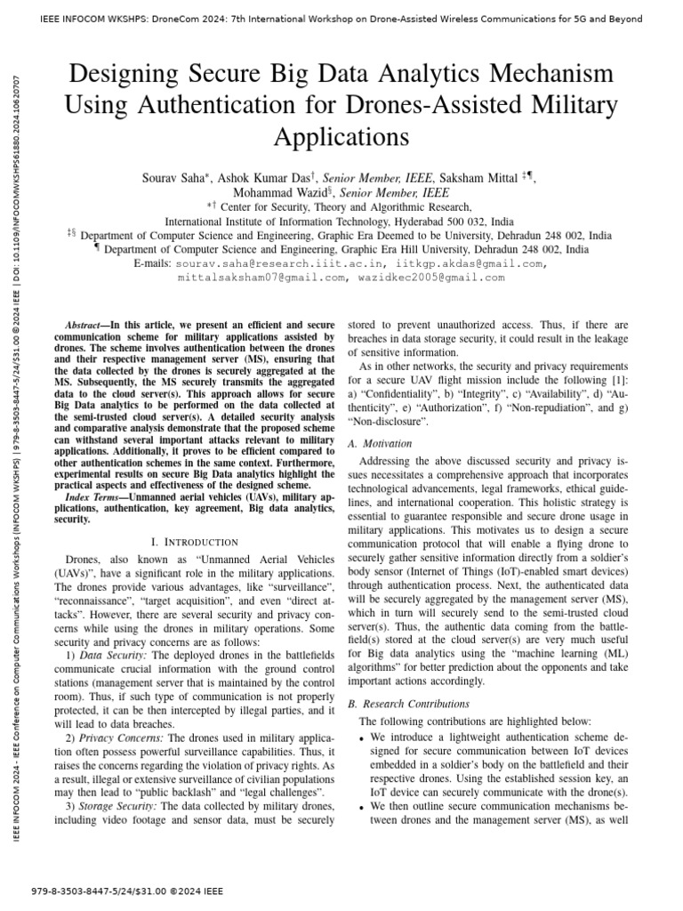 Designing Secure Big Data Analytics Mechanism Using Authentication For ...