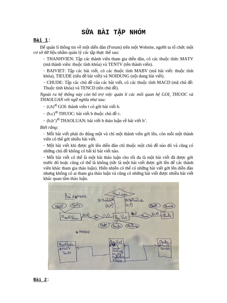 BT Nhom - Kem DAP AN | PDF