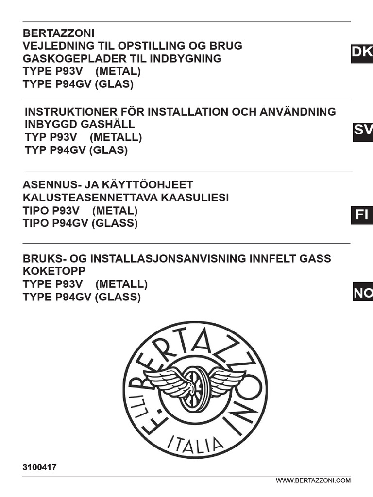Installations Manuall P604LMO | PDF