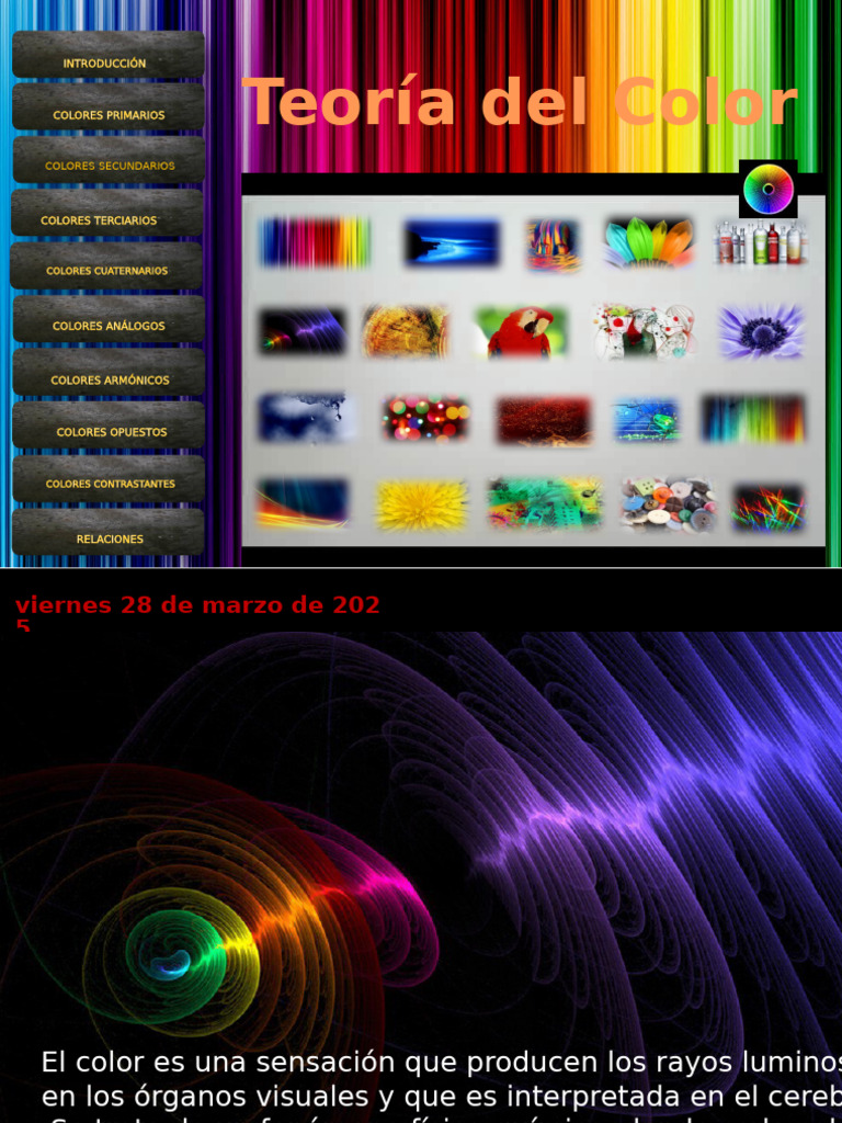 Anexo 4 Teoria Del Color Por Luis Alfonso Hincapie | PDF | Color | Amarillo