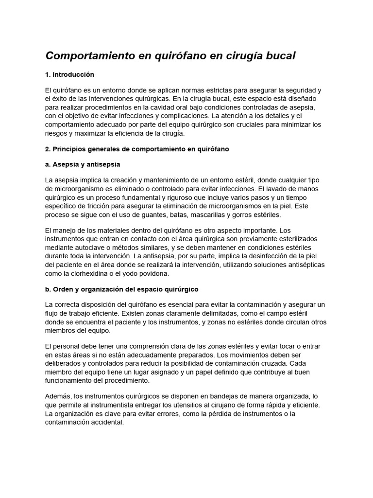 Documento Sin Tã Tulo | PDF | Cirugía | Cirujano