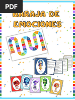 Lotería de Emociones Espaciopsicoaprende | PDF