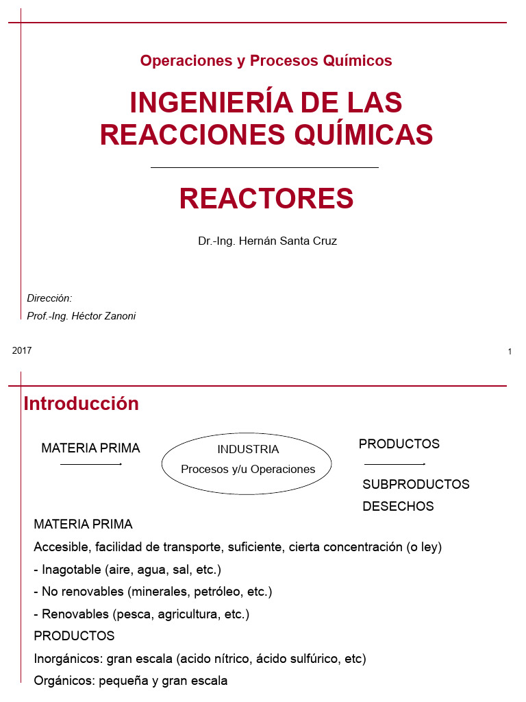 OPQ - Reacciones y Reactores - 2017 - K | PDF | Catálisis | Cinética química