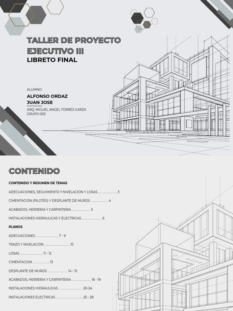 Libreto Final | PDF | Fundación (Ingeniería) | Ingeniería de Edificación