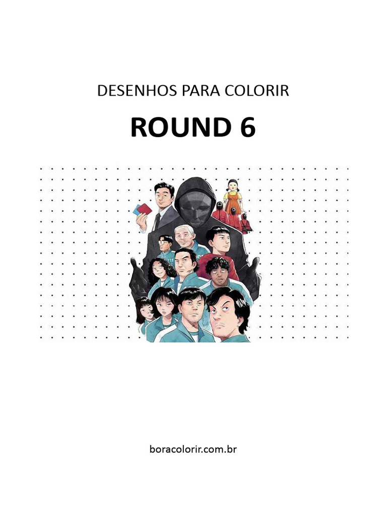Revistinha de Round 6 para Colorir | PDF