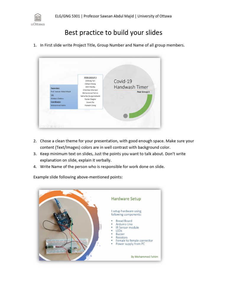 Best Practices for Effective Slides | PDF