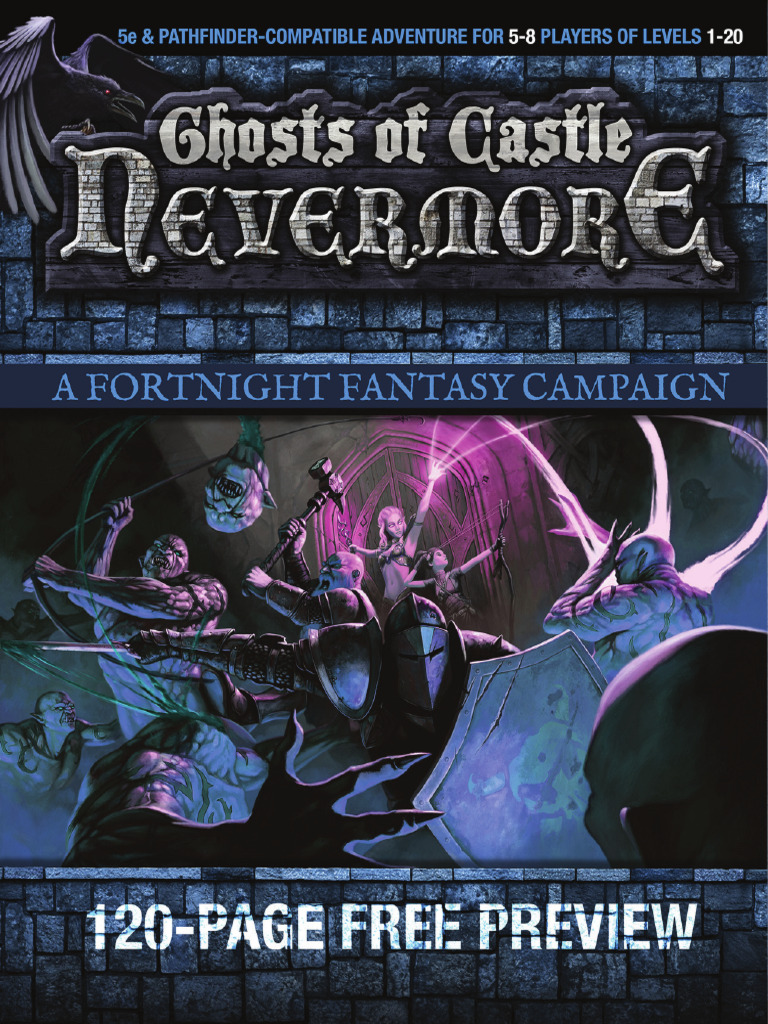 PREVIEW - Ghosts of Castle Nevermore | PDF | Copyright | License