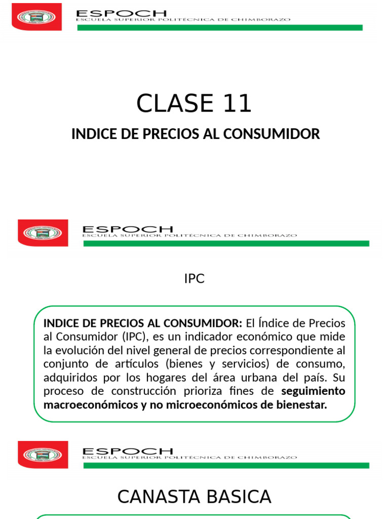 Indice de Precios Al Consumidor (1) | PDF | Índice de precios al ...