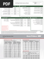 Xt39 Spec Sheet | PDF | Pipe (Fluid Conveyance) | Strength Of Materials