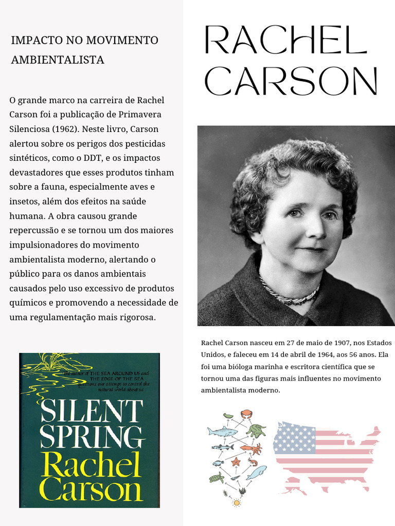 Rachel Carson e o Impacto Ambiental | PDF | Movimento ambientalista ...
