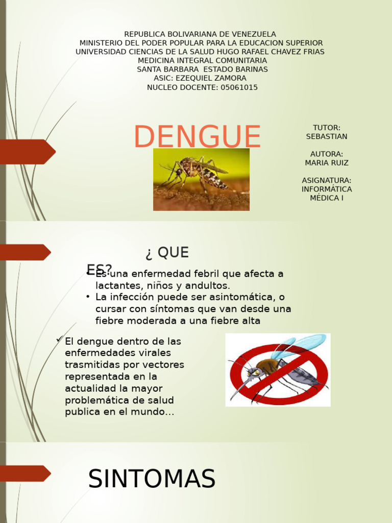 Dengue 1 | PDF