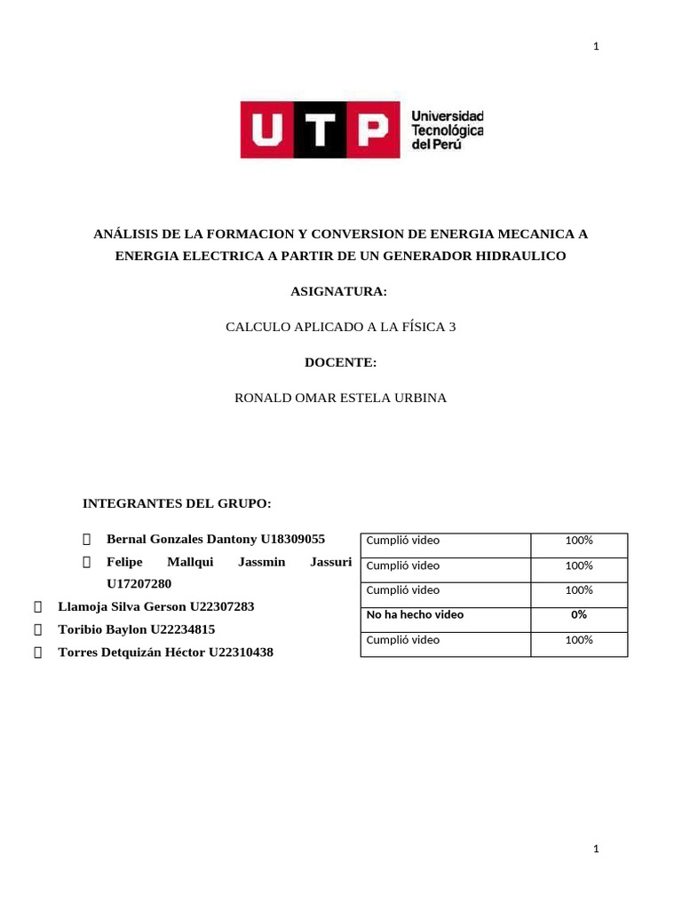 Proyecto Final Caf 3 y Video Exponer | PDF | Aceleración | Fuerza