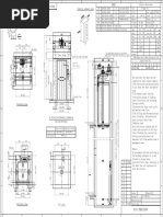 OTIS LFT Layout Drawing | PDF | Elevator | Door