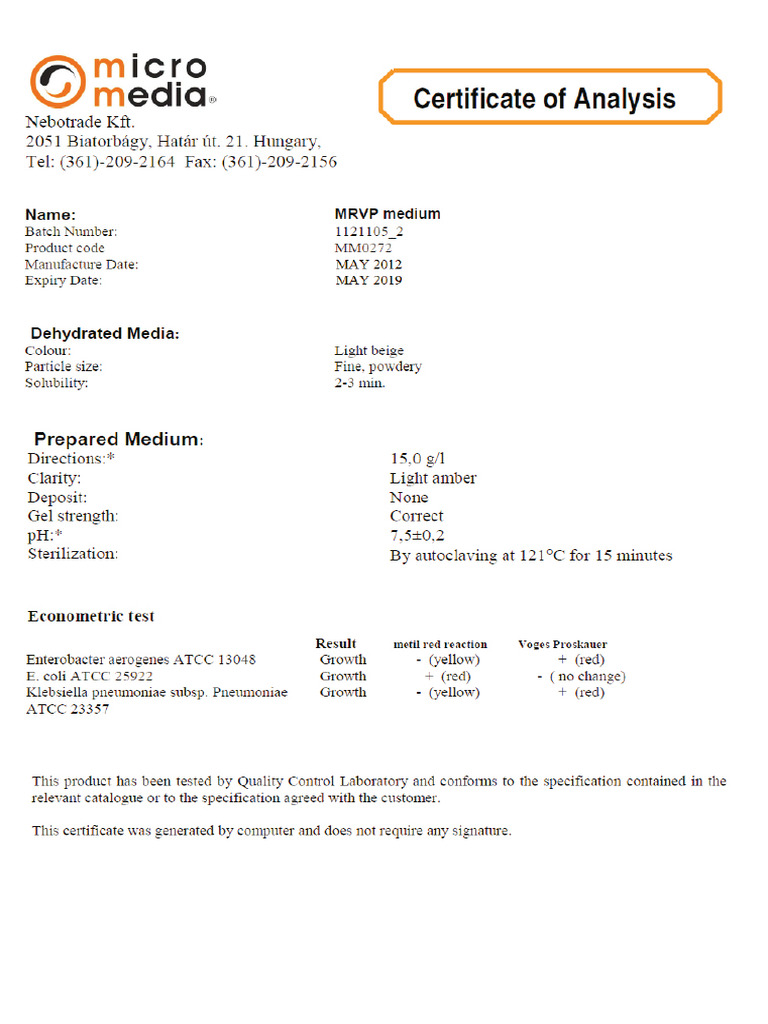 CALDO MRVP MICROMEDIA | PDF