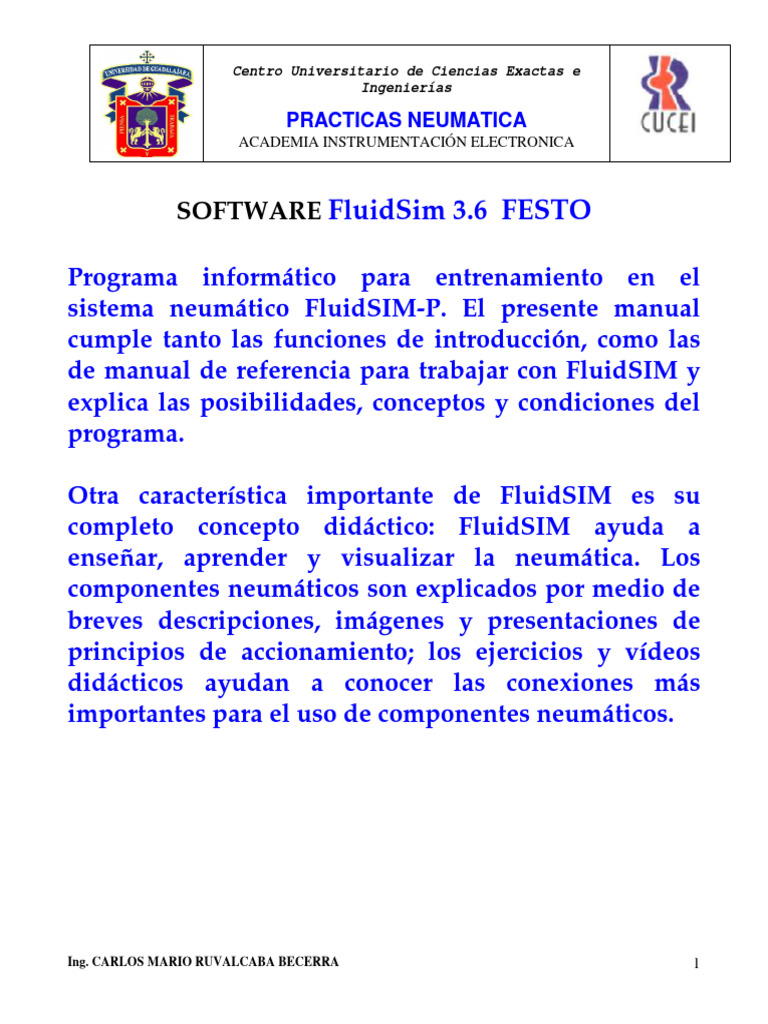 PRACTICAS_NEUMATICA_SOFTWARE_FluidSim_3 | PDF | Solenoide | Software