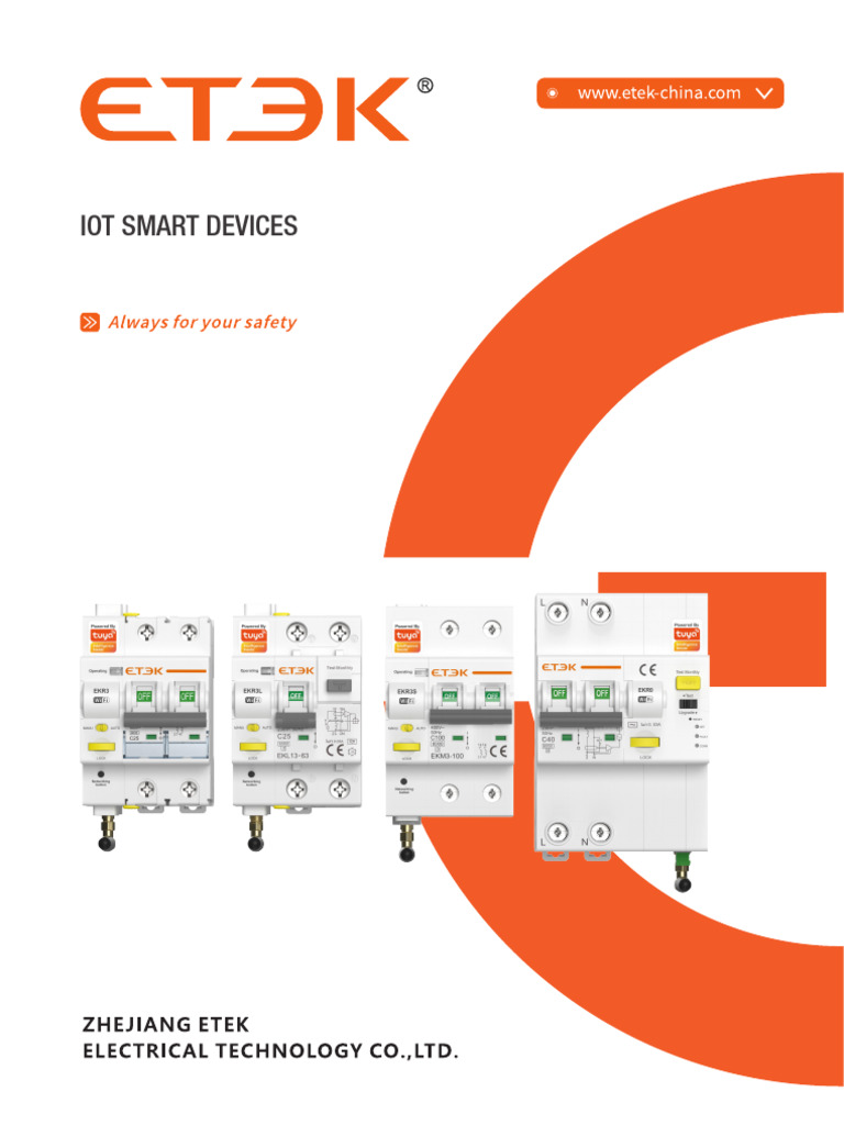 ETEK IoT Smart Devices 2024 | PDF | Power Supply | Electric Power