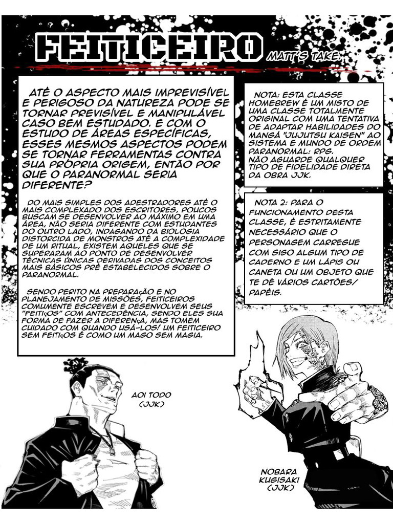 OP - Feiticeiro V1.3 | PDF