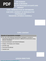 Life Sciences Study Guide Grade 12 | PDF | Menstrual Cycle | Fertilisation