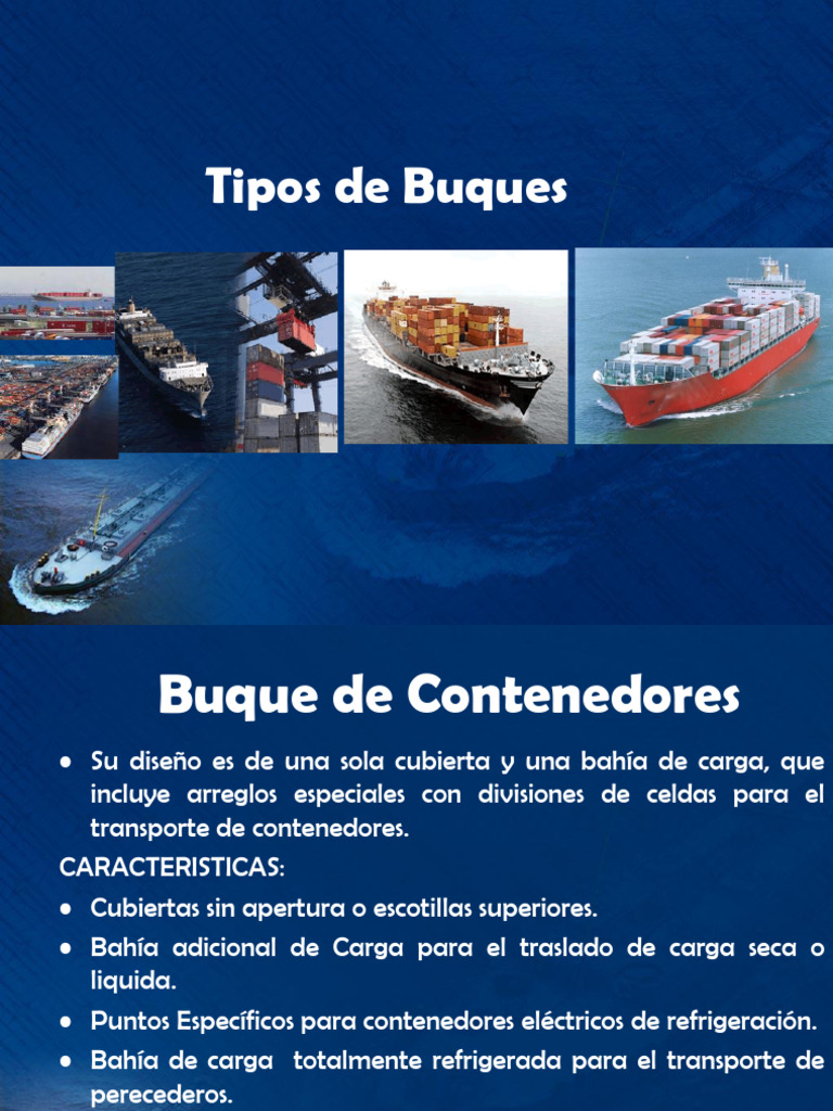 Libro de Tipos de Buques | PDF | Barco de carga | Buques
