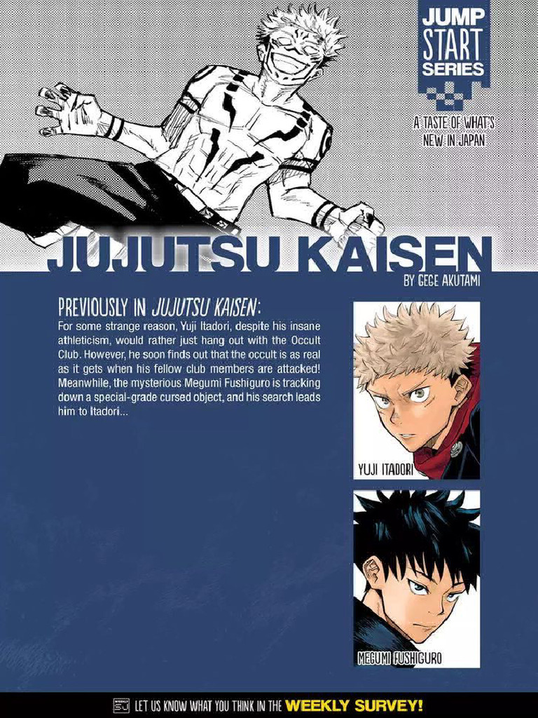 Jujutsu Kaisen Chapter 3 Pdf