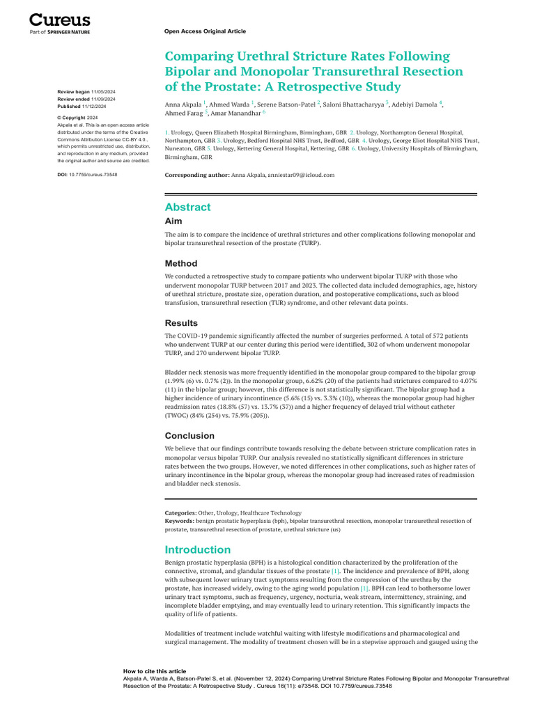 20241212-556546-4nrdr7 | PDF | Urinary Incontinence | Prostate