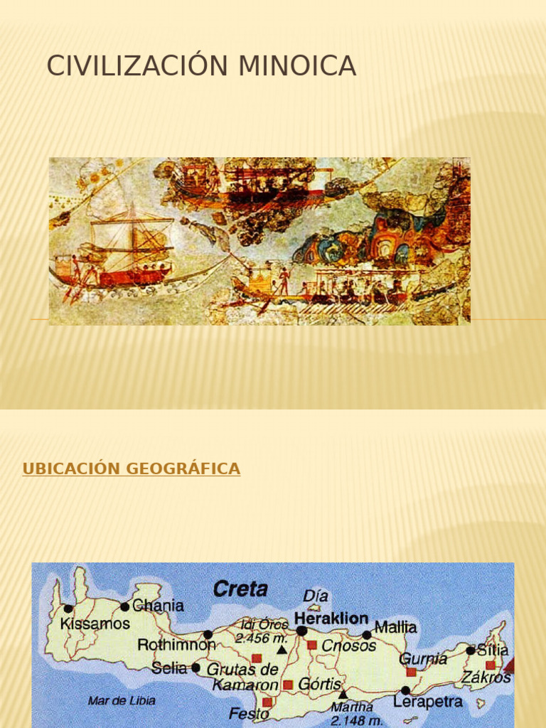 Civilización Minoica | PDF