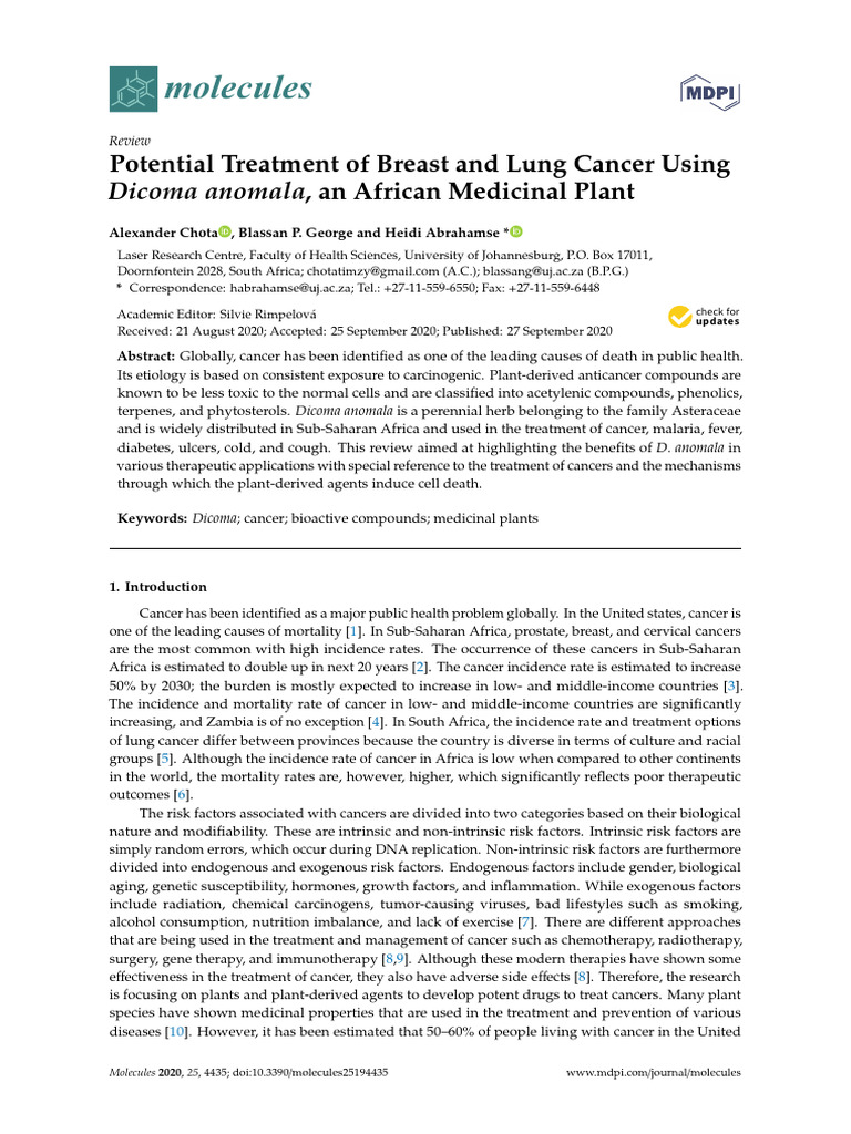 Chota | PDF | Apoptosis | Cancer