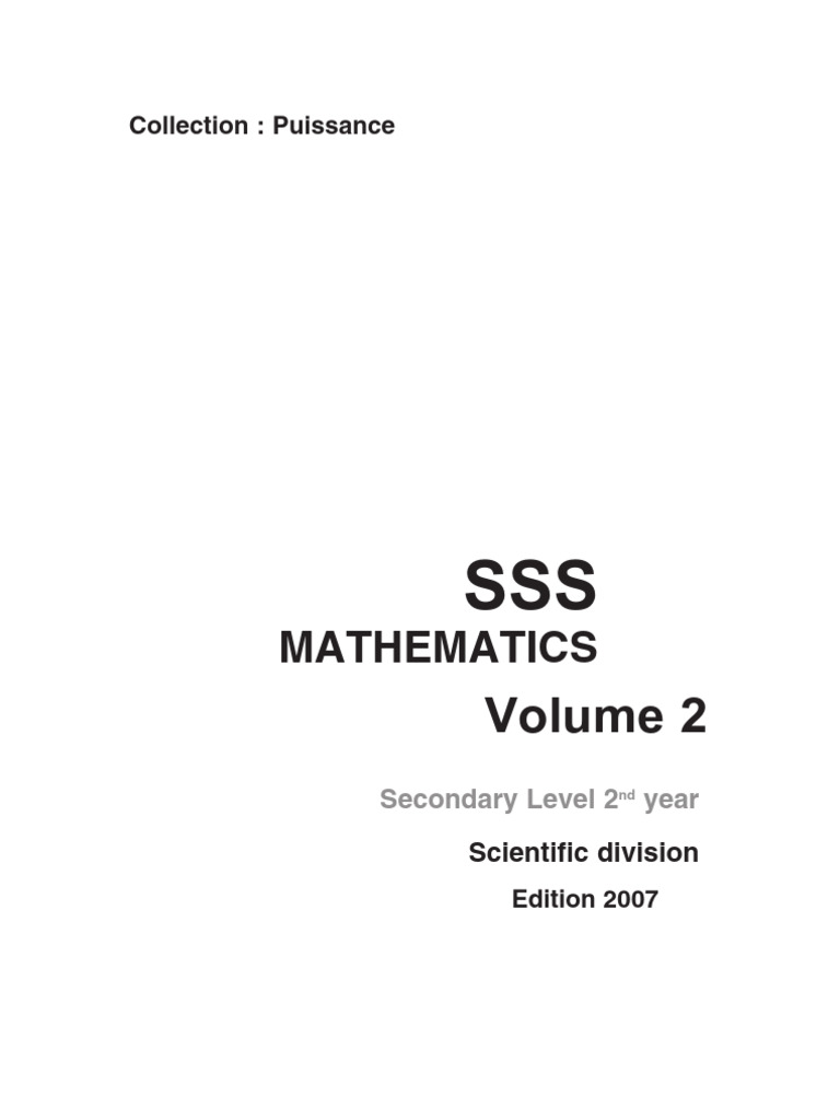 Al Ahlia - Mathematics - Grade 11 Scientific - Student Book - Volume 2 ...