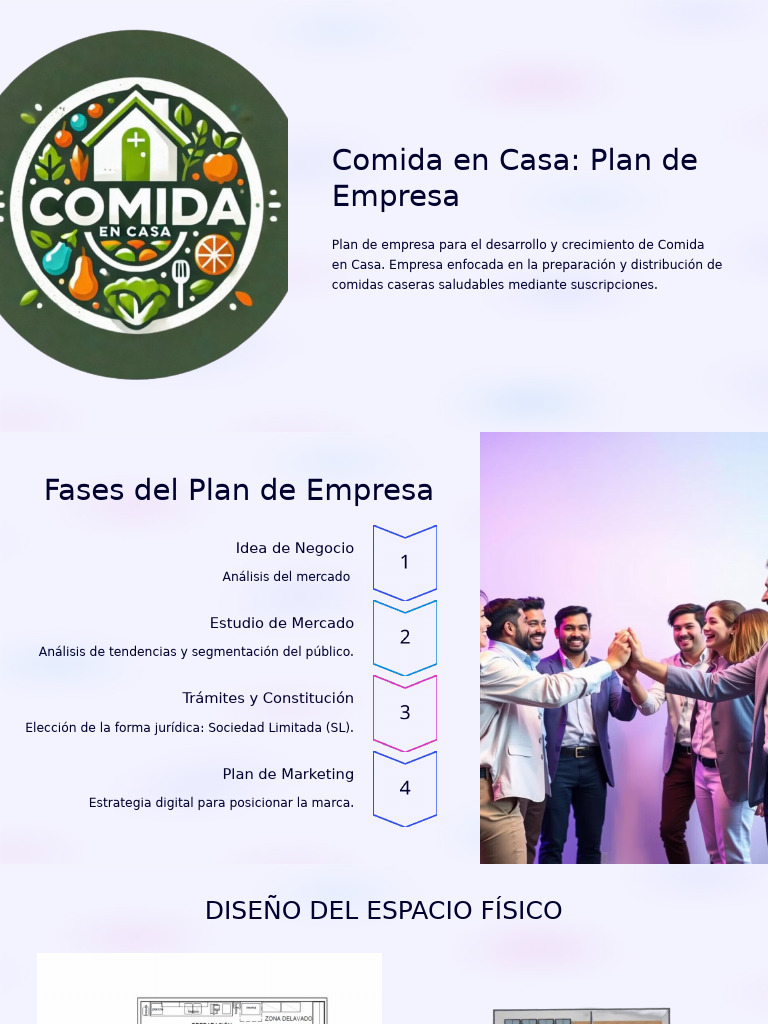Comida en Casa Plan de Empresa | PDF | Business | Marketing