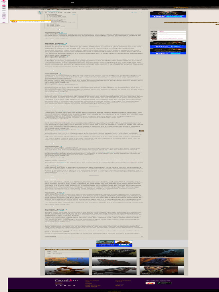 Planar Currency - Sigil NWN2 PW Wiki - Fandom | PDF | Coins | Money