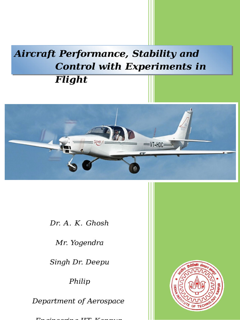 Aircraft Performance, Stability and Control | PDF | Flight Test ...