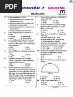 Maths STD 7 | PDF